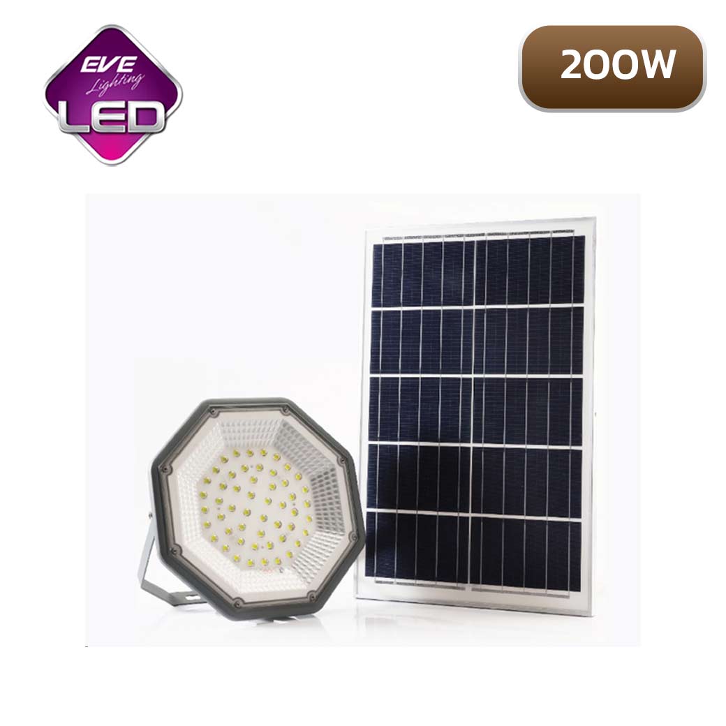 โคมโซล่าเซลล์ ไฮเบย์ EVE LED 200W - ENRICH LIGHTING ศูนย์รวม หลอดไฟ LED ...